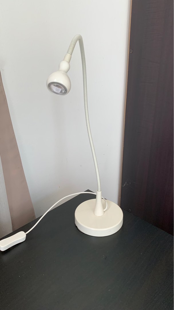 IKEA Jansjo Flexible Desk Lamp - White, Furniture & Home Living ...