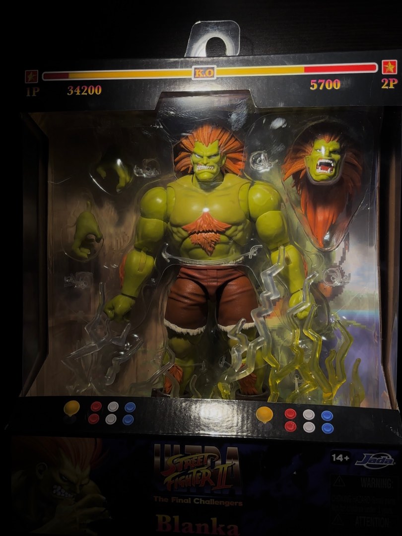 Jada Toys Street Fighter Blanka, Hobbies & Toys, Toys & Games on Carousell