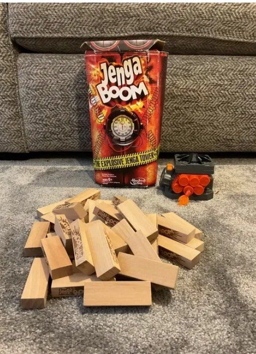 🔥💥🔥Jenga BOOM💥🤯💥Tumbling Tower Family Game🔥💥💣Fun wooden blocks Toys💥💣💥 ...