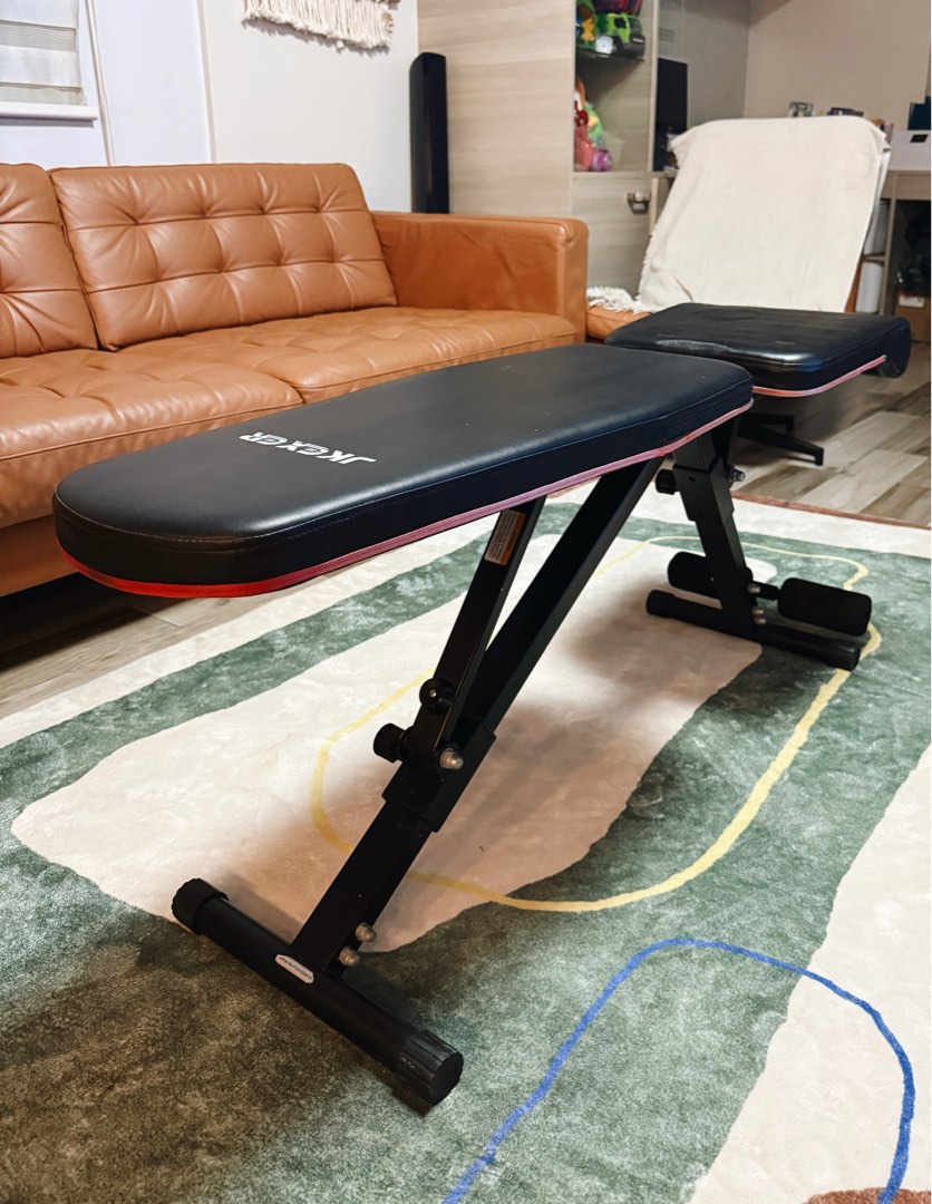 Jk Exer Foldable Gym Bench, Sports Equipment, Exercise & Fitness ...