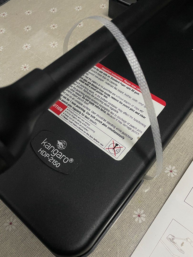 Kangaro Heavy Duty Punchhole, Announcements on Carousell