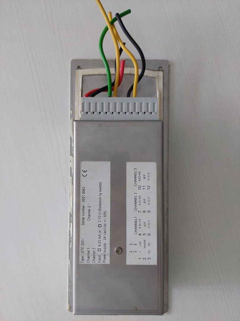 Air Monitoring Multi Channel Display Clean Room Industrial Flush Mount ...