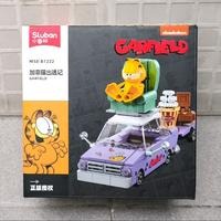 LEGO BRICKS SLUBAN GARFIELD ESCAPE PICNIC TOWING TRUCK CAR NICKELODEON ...