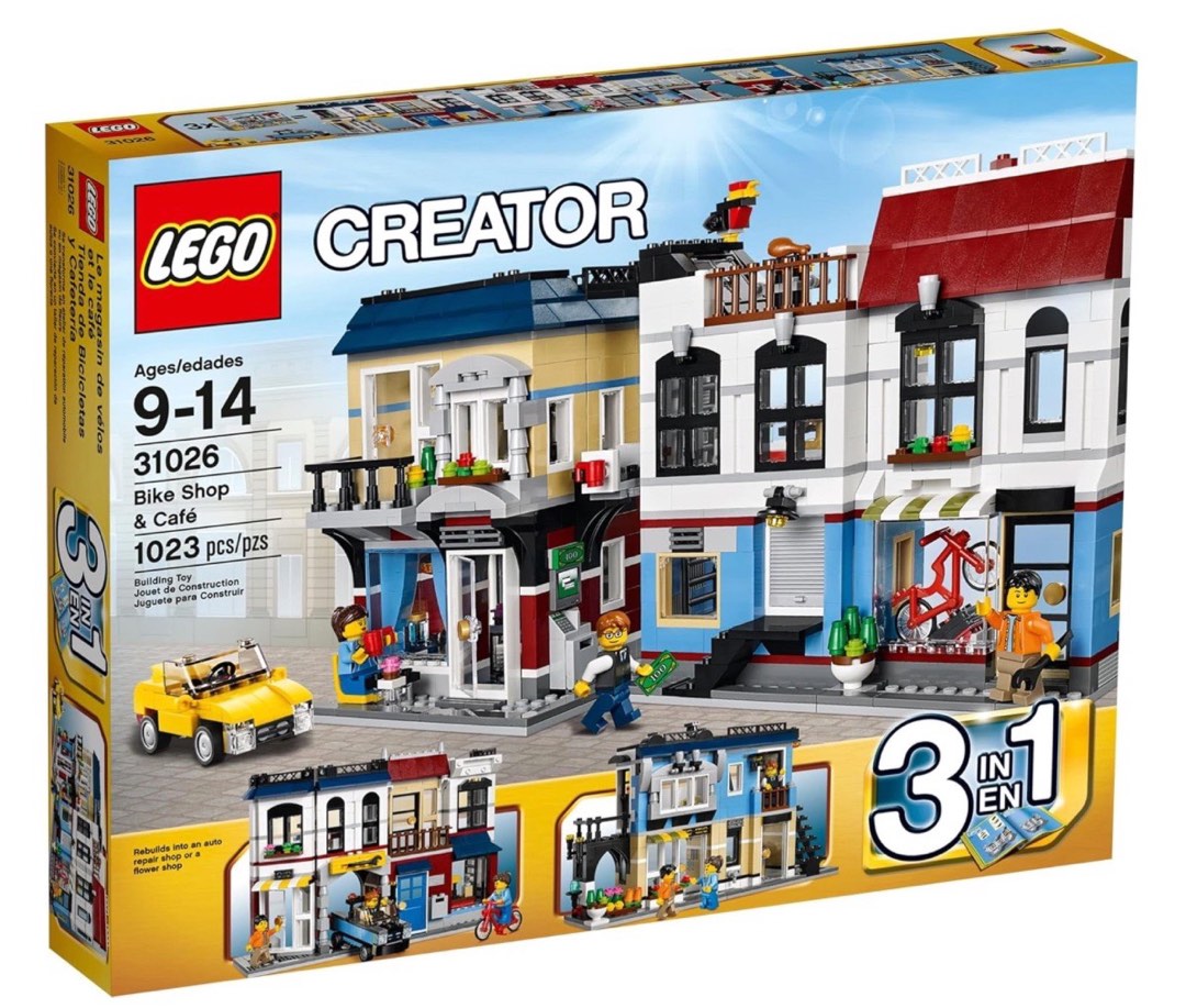 Lego Creator Bike Shop & Cafe, Hobbies & Toys, Toys & Games on Carousell