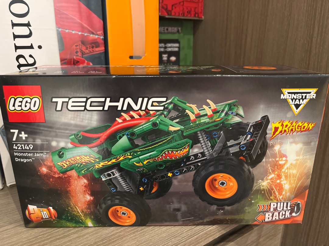 LEGO Technic Monster Jam Dragon 42149, Hobbies & Toys, Toys & Games on ...