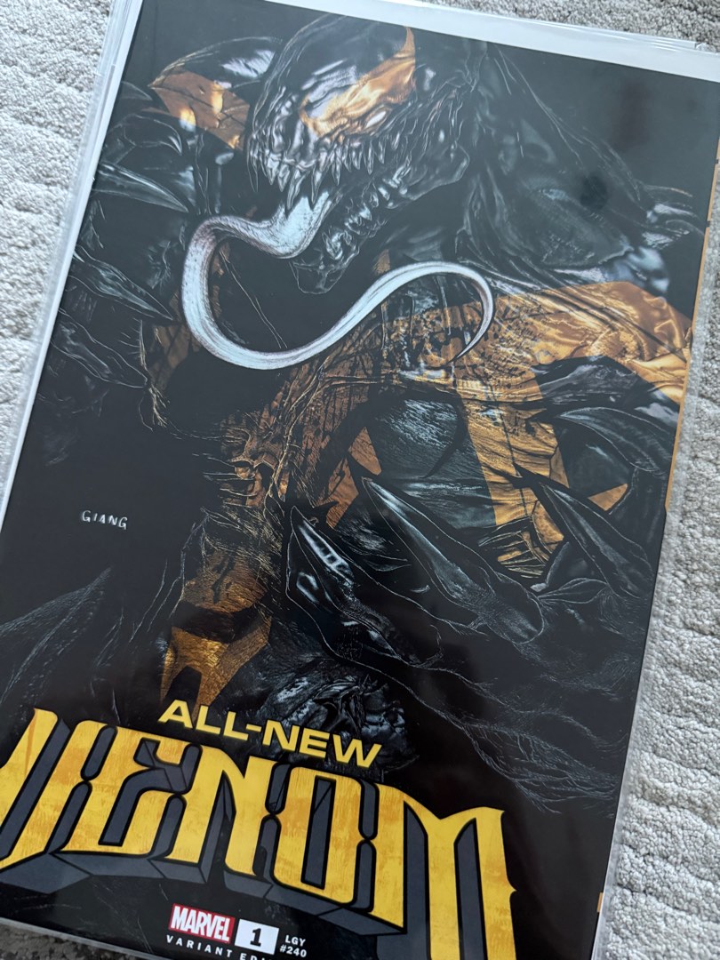 Marvel comics / ALL-NEW VENOM #1 JOHN GIANG NEGATIVE BLEED NM LIMITED ...