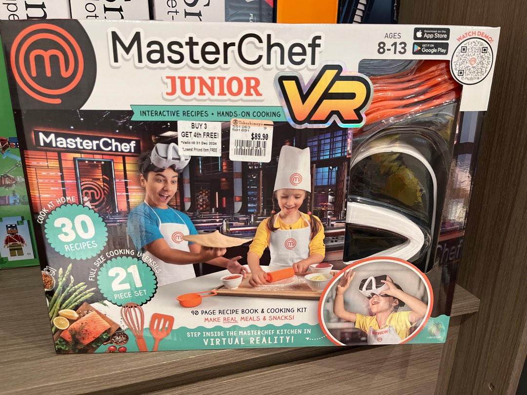 MasterChef Junior VR Cooking Set, Furniture & Home Living, Kitchenware ...