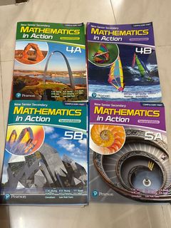 Pearson NSS Mathematics in action (Second edition) Books 4A, 4B, 6A, 興趣 ...