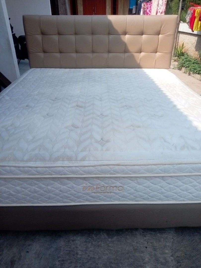 Mattress Informa Gold Series Fullset 180x200, Perabotan Rumah di Carousell
