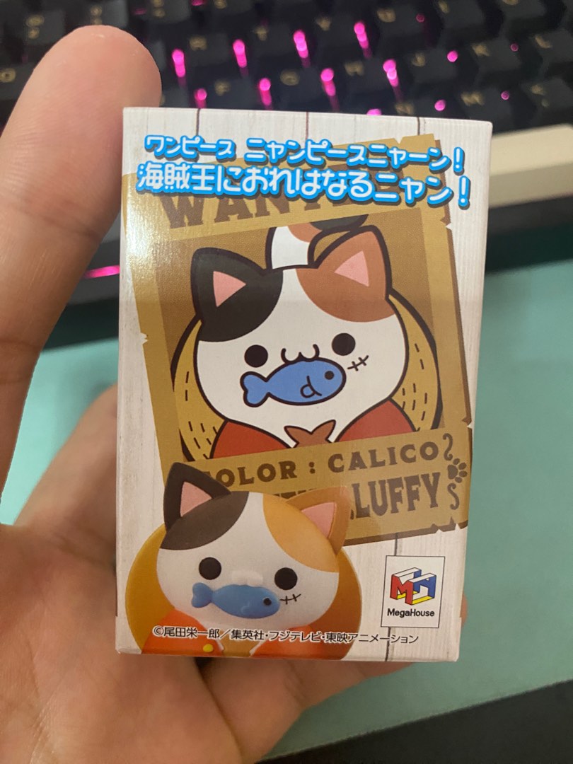 Mega Cat Project One Piece Nyanpiece Nyan! Luffy Figurine, Hobbies ...