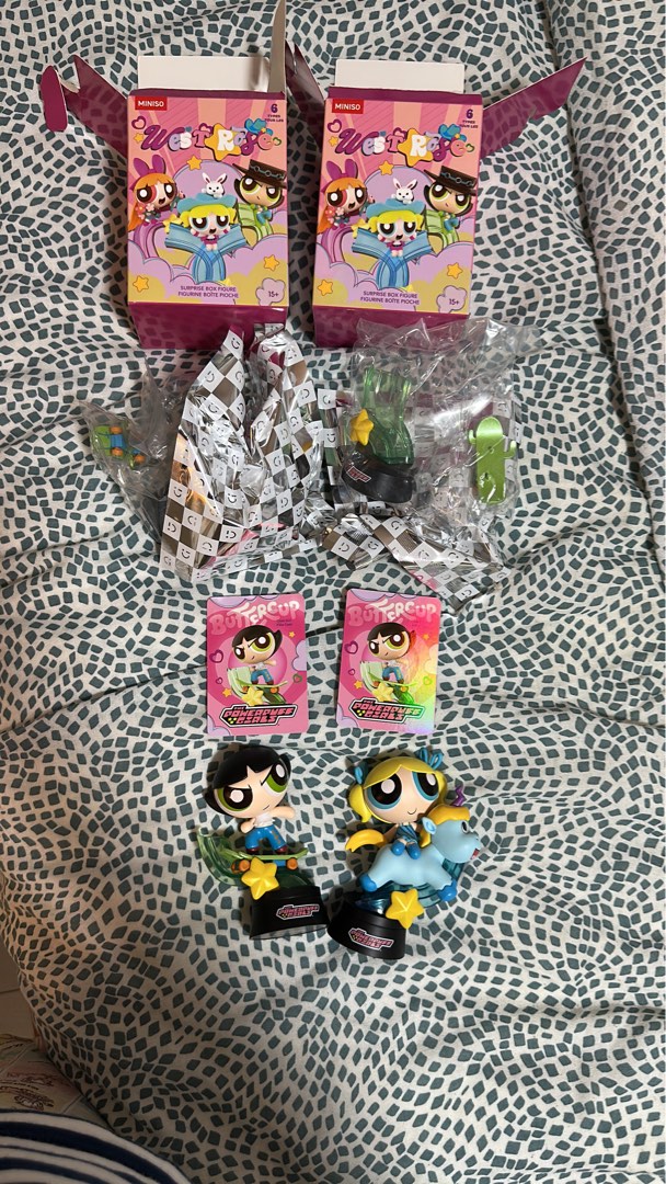 Miniso Powerpuff Girls Blind Box Figures, Hobbies & Toys, Toys & Games ...