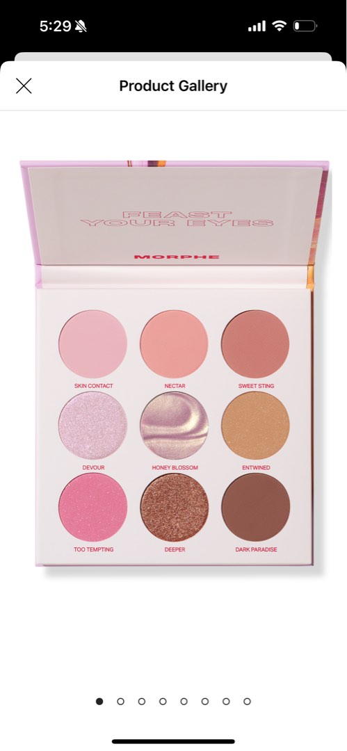 Morphe Forbidden Honey Pink Eyeshadow Palette, Beauty & Personal Care ...