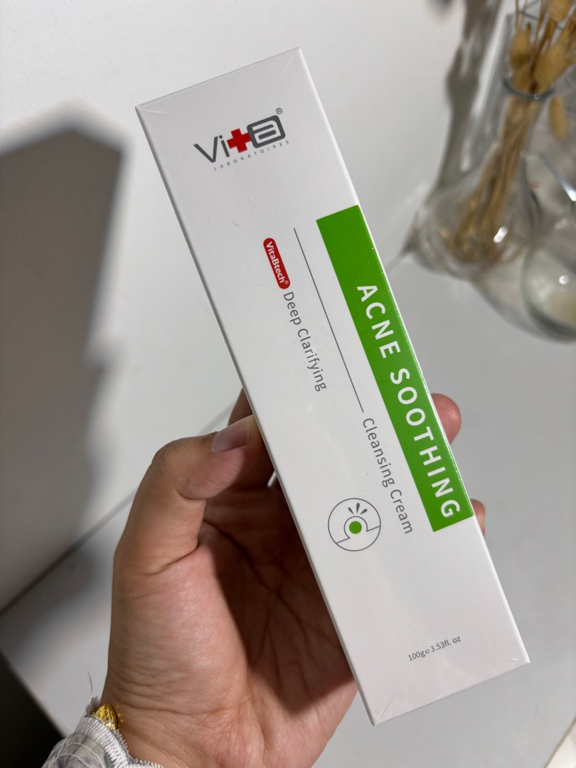 NEW SWISS VITA ACNE SOOTHING CLEANSER, Beauty & Personal Care, Face ...