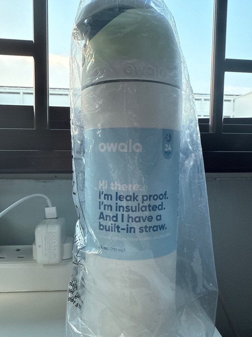 Owala 24oz ICED BREEZE Insulated Water Bottle with Straw, Furniture ...