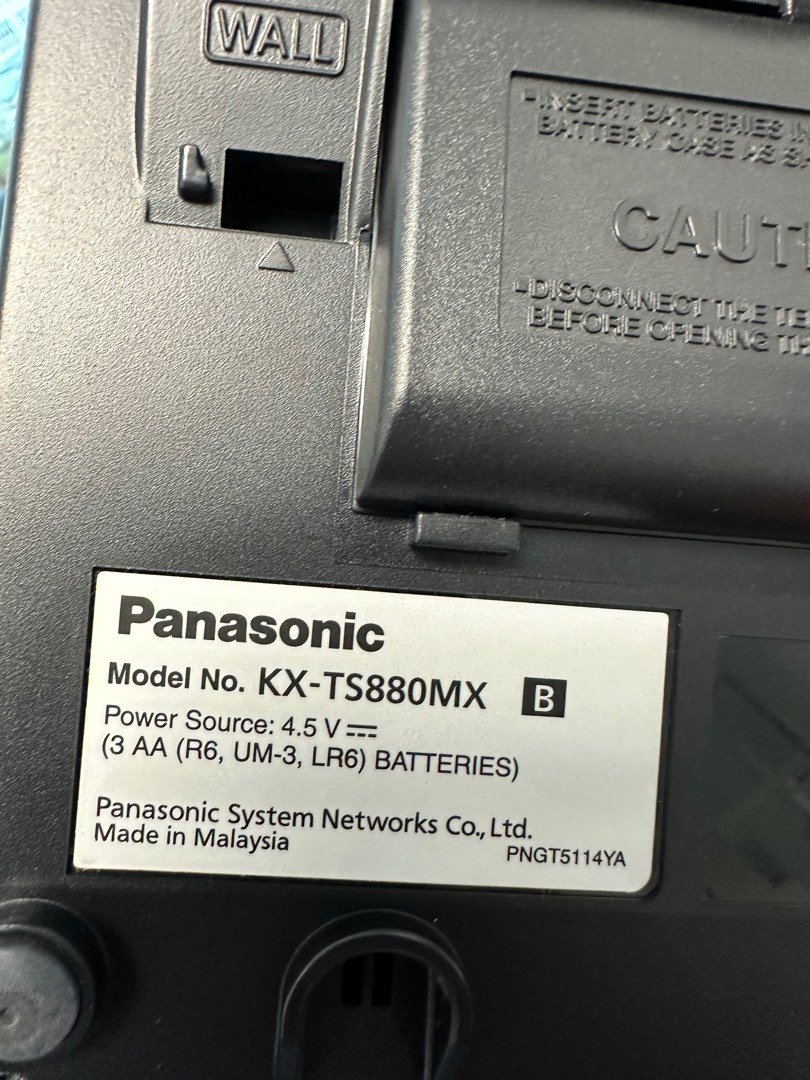 Panasonic KX-TS880MX Corded Telephone, TV & Home Appliances, Other Home ...