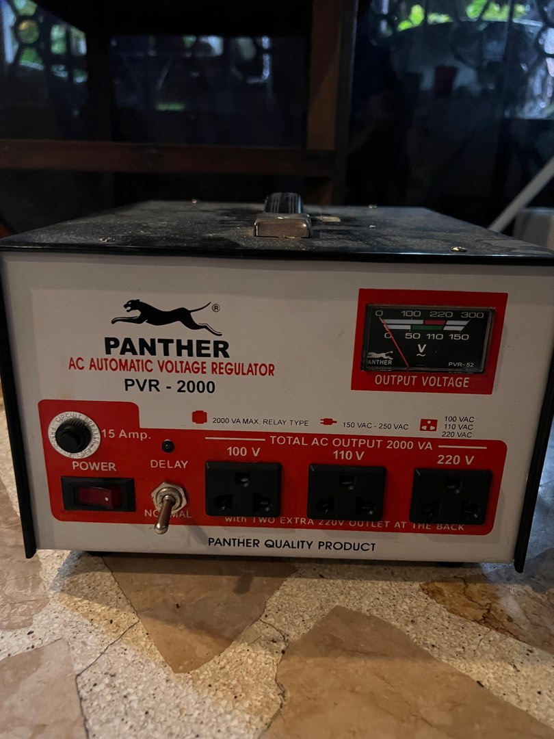 Panther AVR PVR2000, TV & Home Appliances, Electrical, Adaptors ...