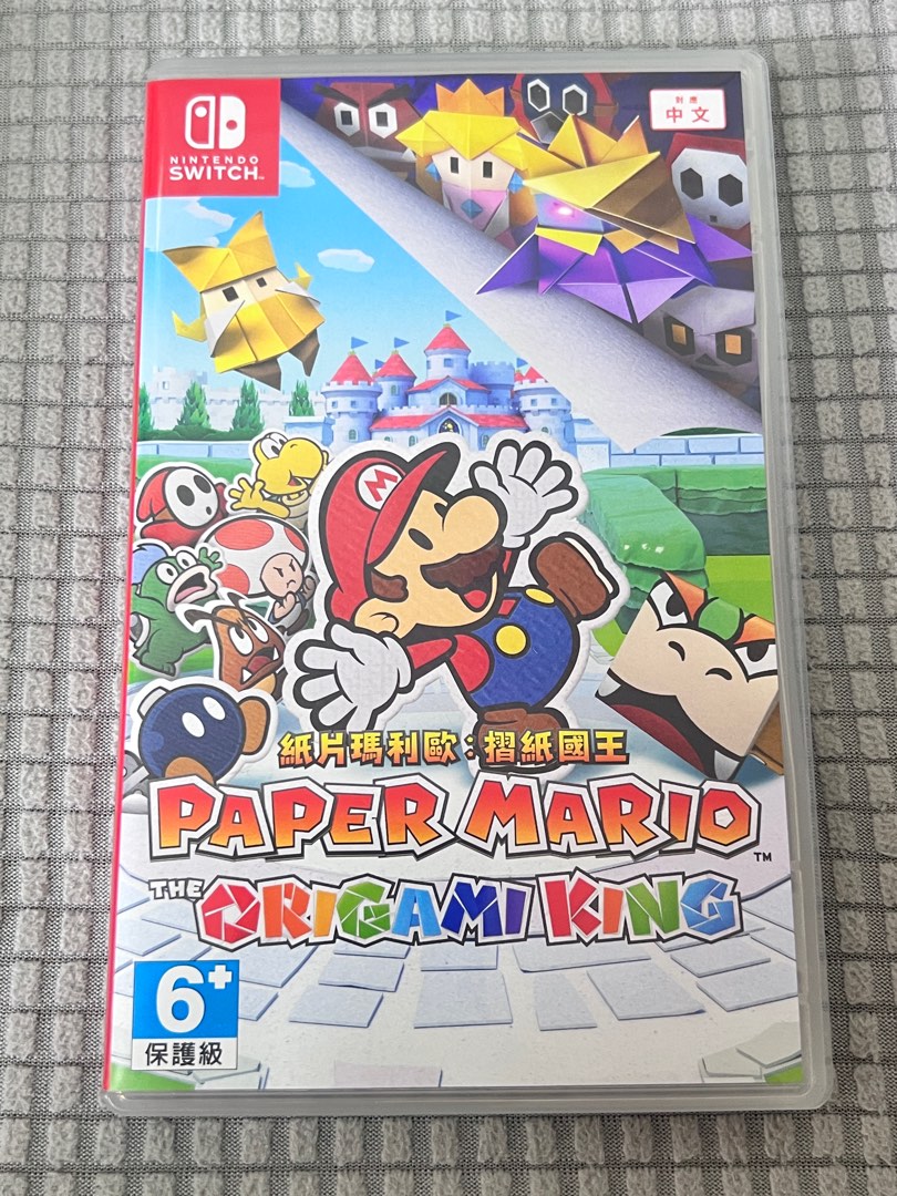 Paper Mario switch game, 電子遊戲, 電子遊戲, Nintendo 任天堂 - Carousell