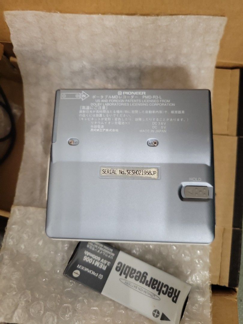 Pioneer PMD-R3-L Mini Disc, 音響器材, 可攜式音響設備 - Carousell