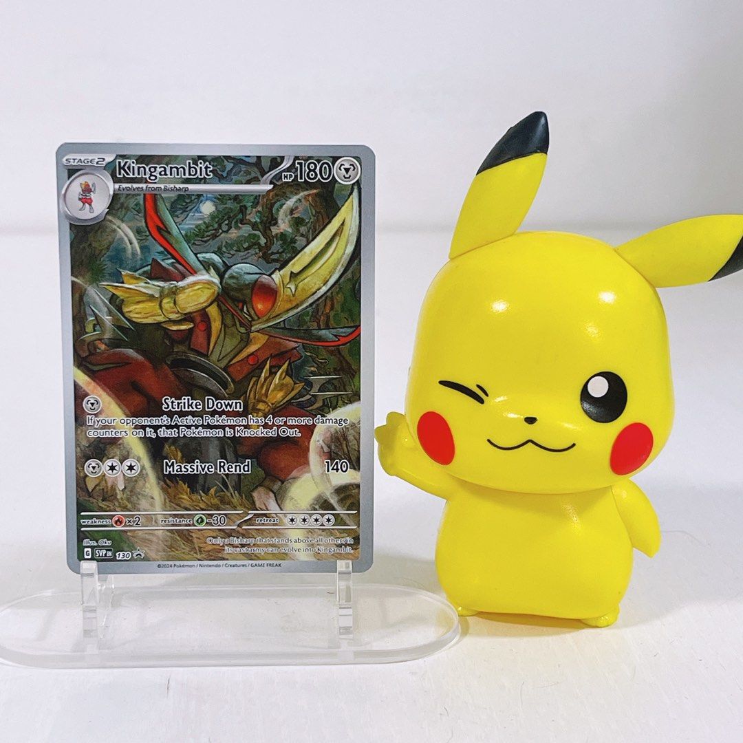 Pokemon Card Game TCG - Kingambit Illustration Rare - Black Star Promo ...