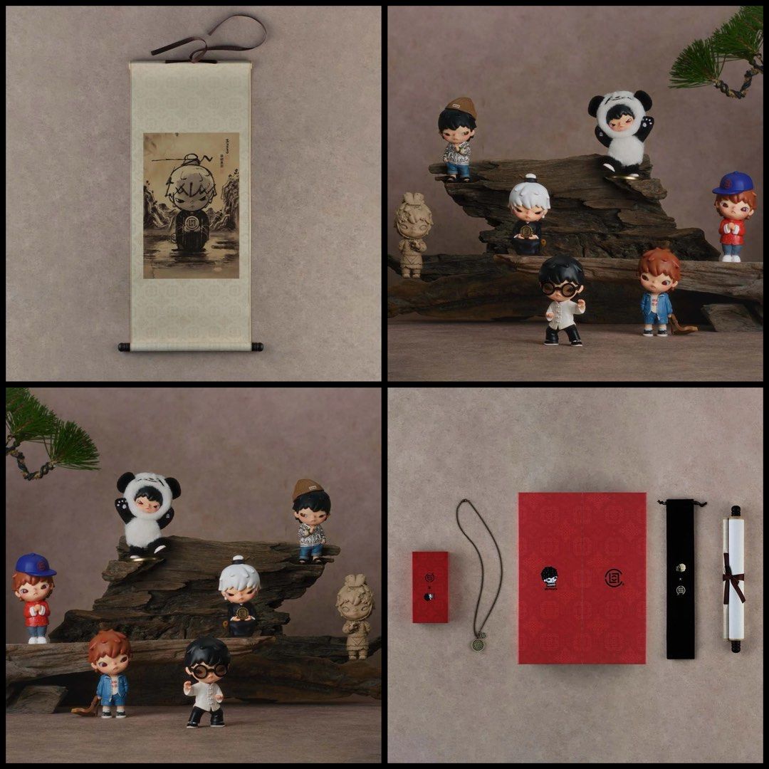 Popmart Hirono x Clot Series| Limited Edition Gift Box Set| Basic Designs| No Secret| Hirono ...