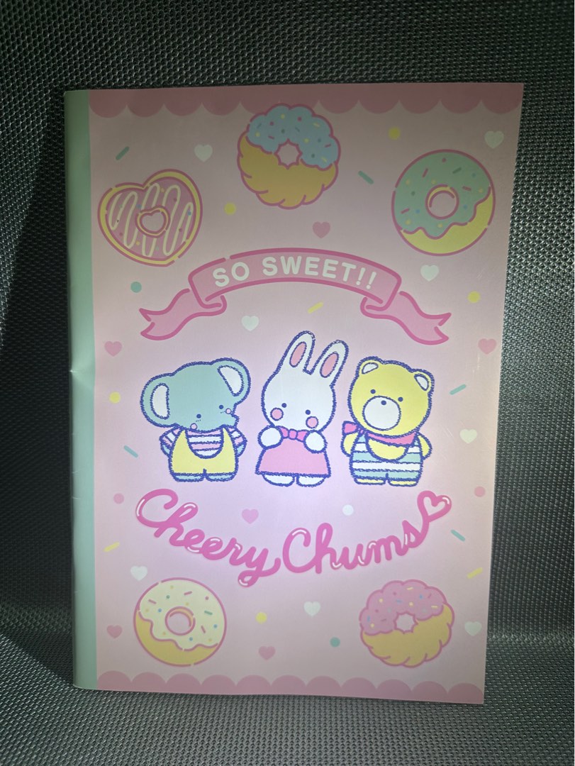 Sanrio 絕版 2018 Cheery Chums 甜甜圈簿 CheeryChums Cherry Chums, 興趣及遊戲, 收藏品及 ...
