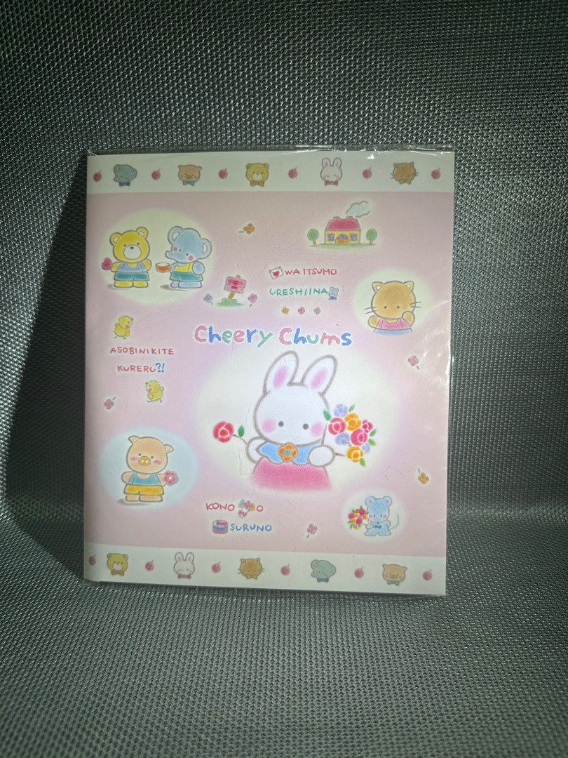 Sanrio 絕版 Cheery Chums 信紙 信封 貼紙 套裝 Made in Japan Cherry Chums ...