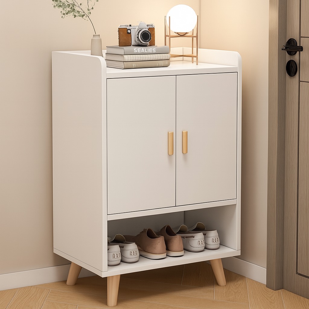 Small Shoe Storage Cabinet | Modern Shoe Cabinet Unit | Entryway Shoe ...