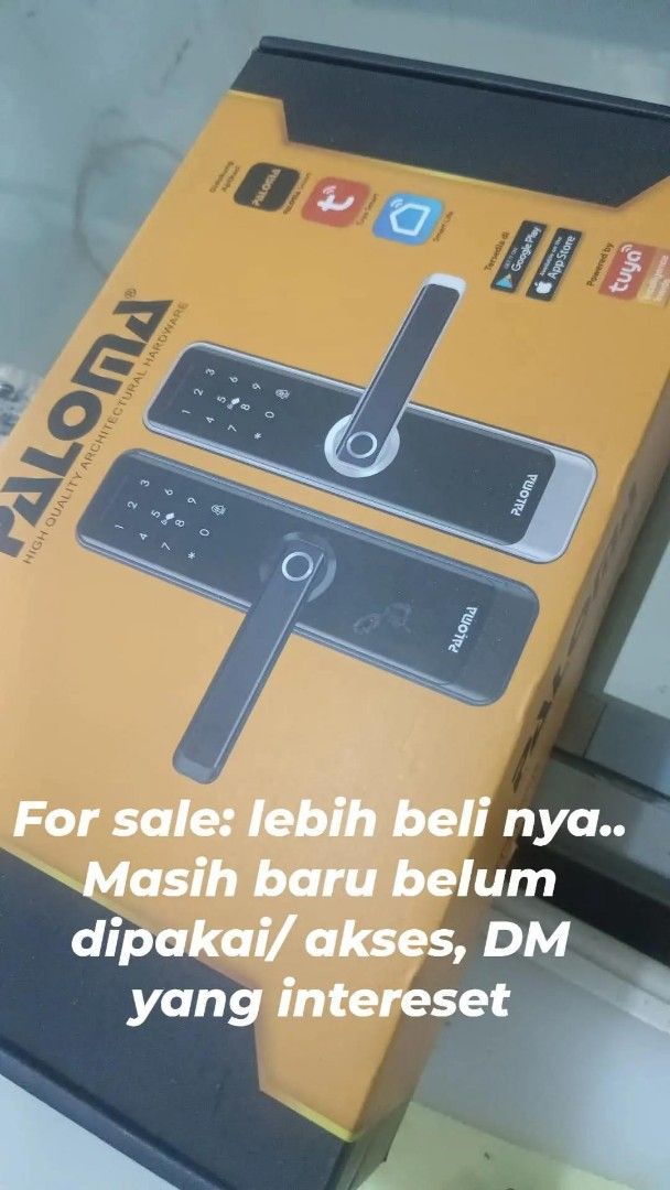 Smart digital lock Paloma series DLP 3121 (bukaan kanan), Perabotan ...