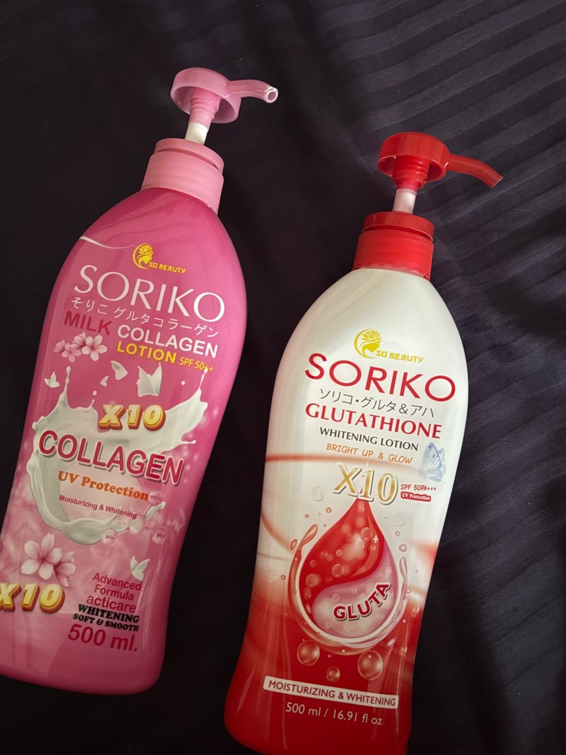 Soriko whitening lotion, Beauty & Personal Care, Bath & Body, Body Care ...