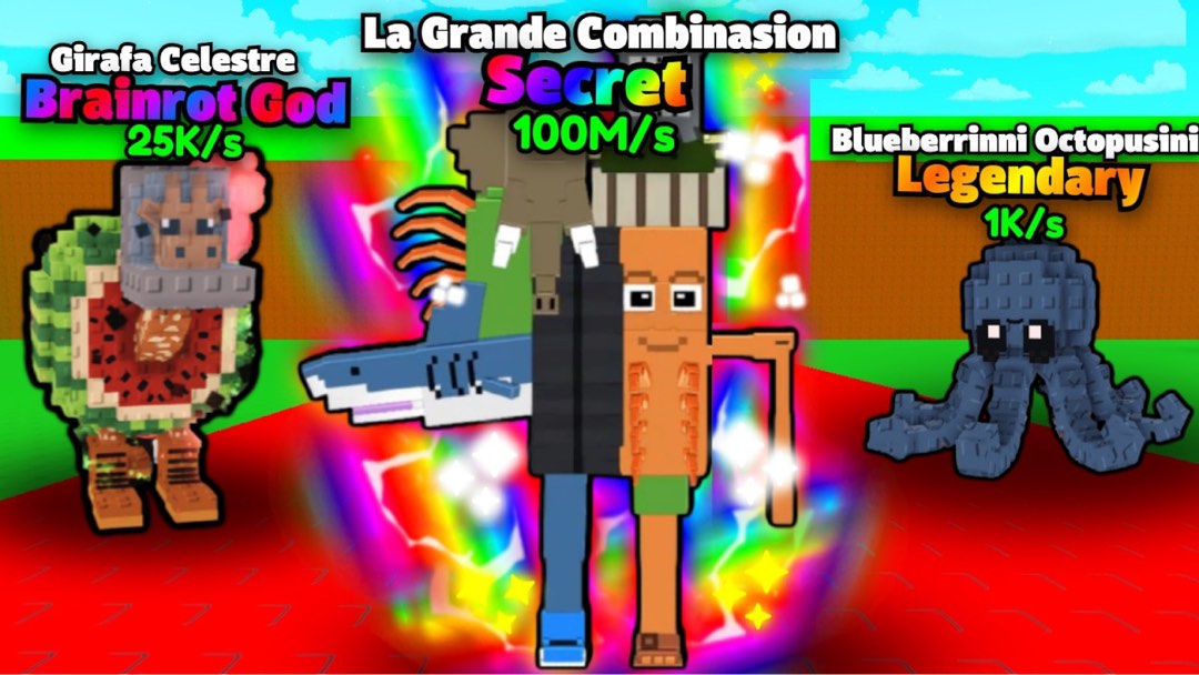 Steal a brainrot | Secrets and Brainrot Gods, Video Gaming, Video Games ...