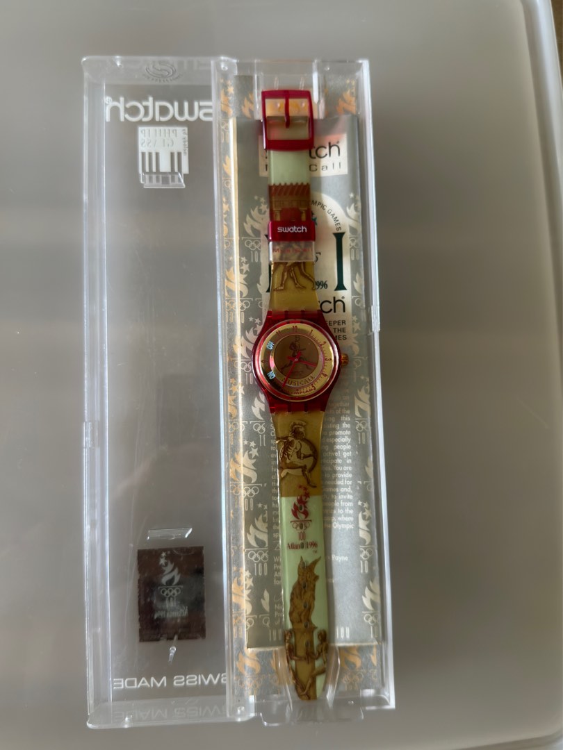 Swatch musical dolichos Olympics 1996, Women's Fashion, Watches ...