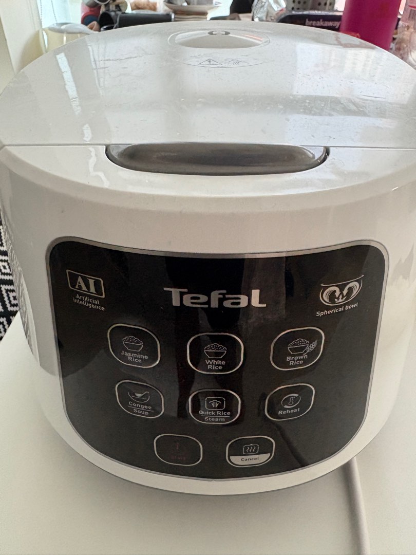 Tefal Rice Cooker with AI Technology, TV & Home Appliances, Kitchen ...