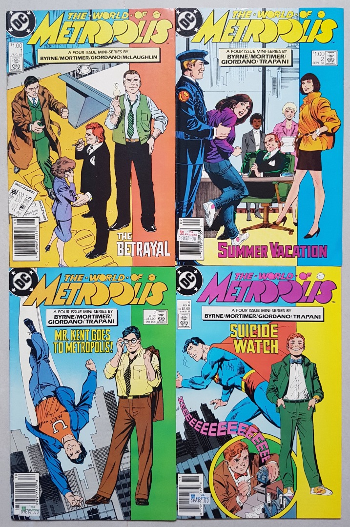 the world of METROPOLIS (set of 4), Hobbies & Toys, Books & Magazines ...