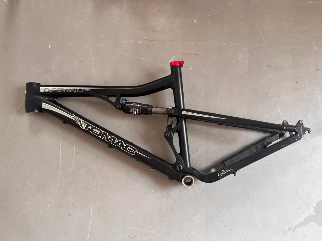 Tomac Supermatic 120 Full Carbon Mountain Bike Frame, Sports Equipment ...