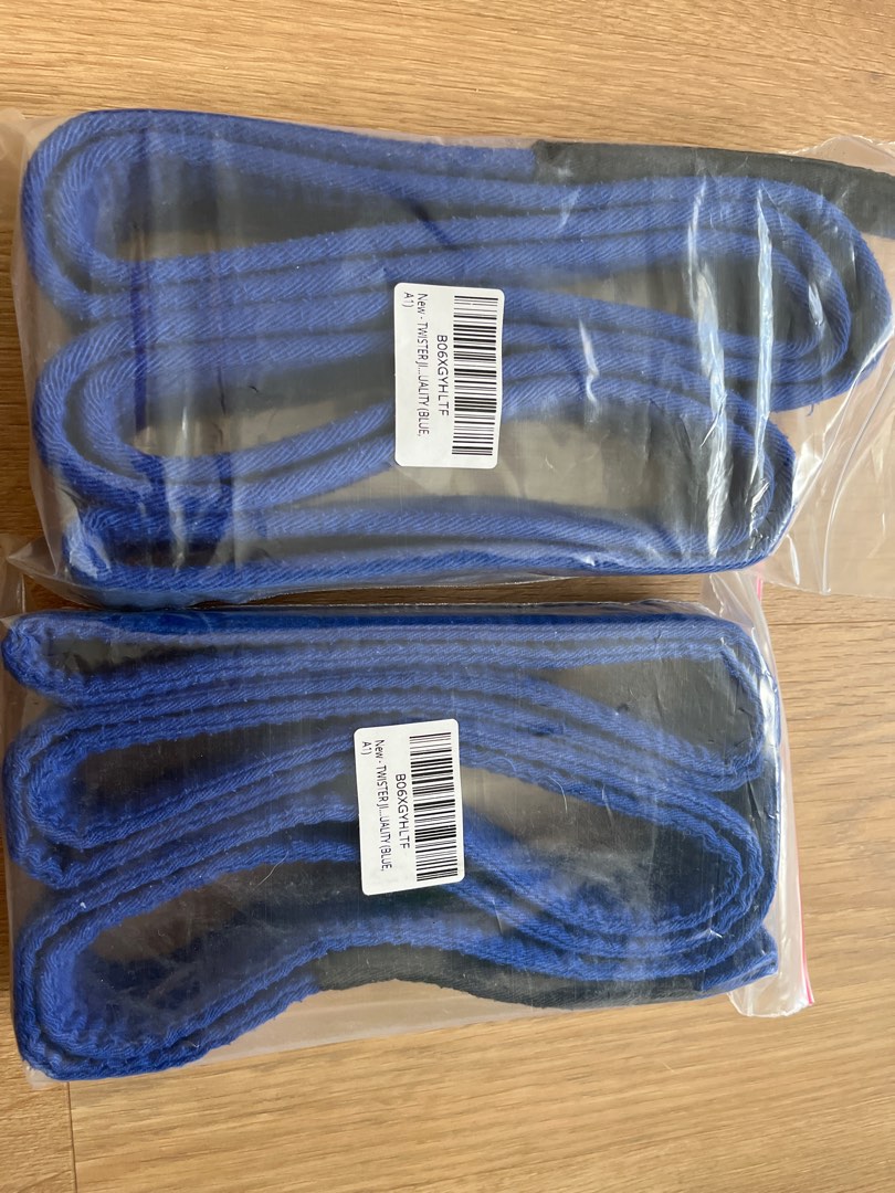 Twister Jiu-Jitsu Blue Belt - Size A0, Sports Equipment, Other Sports ...