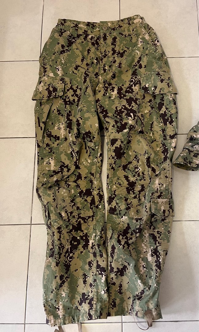 Us Navy trouser type 3 AOR, Men's Fashion, Bottoms, Trousers on Carousell