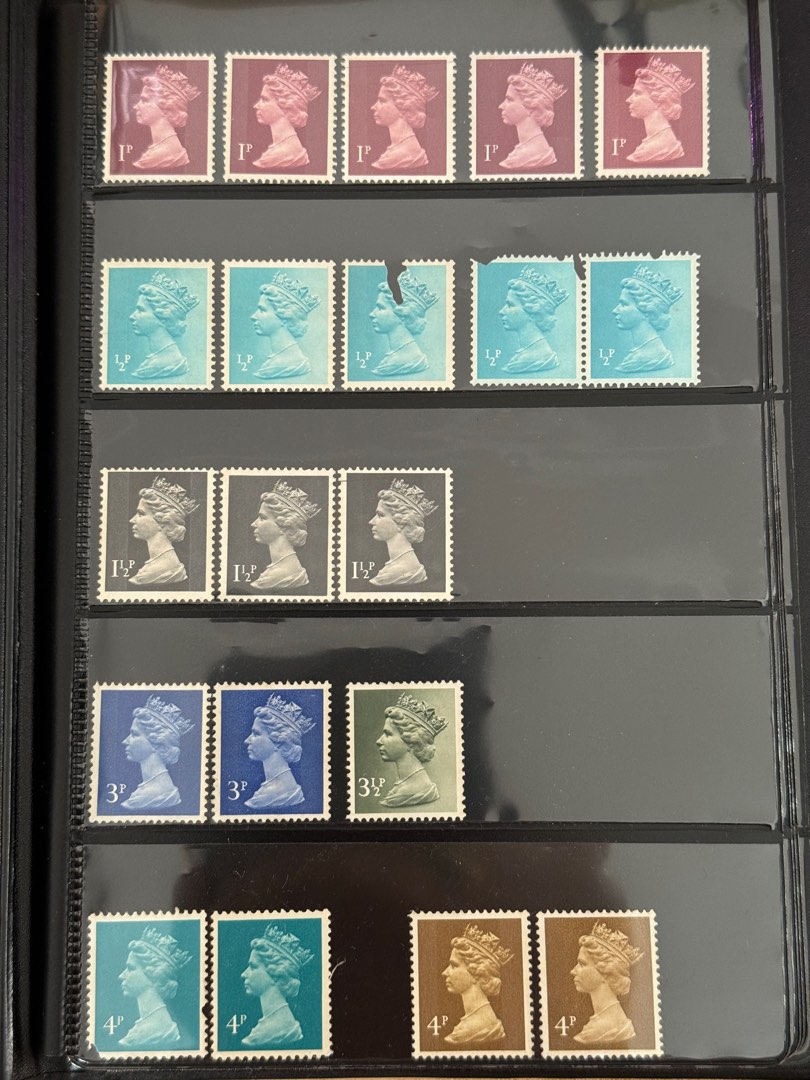 Vintage Queen Elizabeth II Stamp Collection, Hobbies & Toys ...