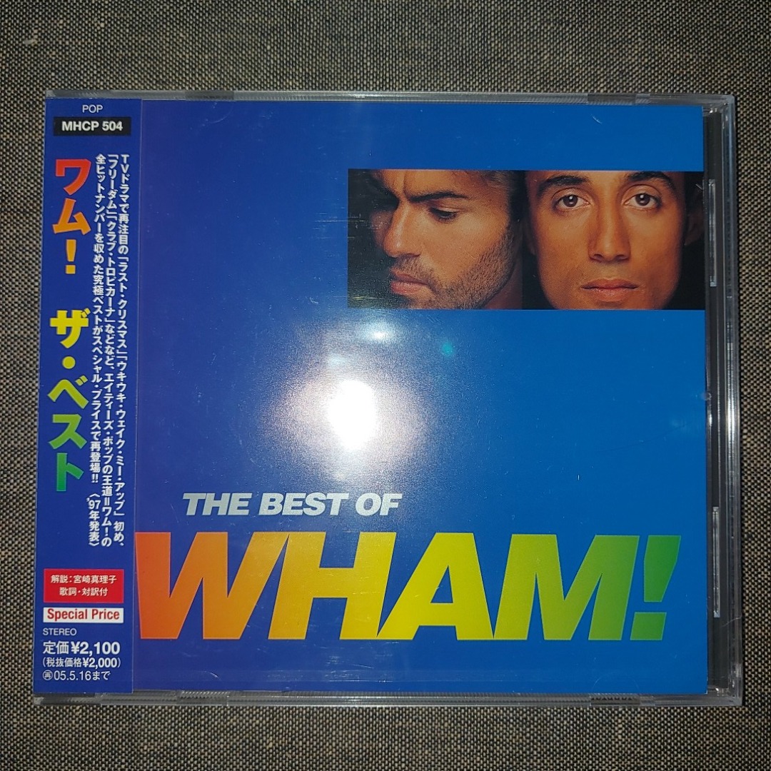 『全新未開封』WHAM! @ george michaeL - tHe BEST 精選 CD (97年 発表, 05年 日本版, 側帶付 ...