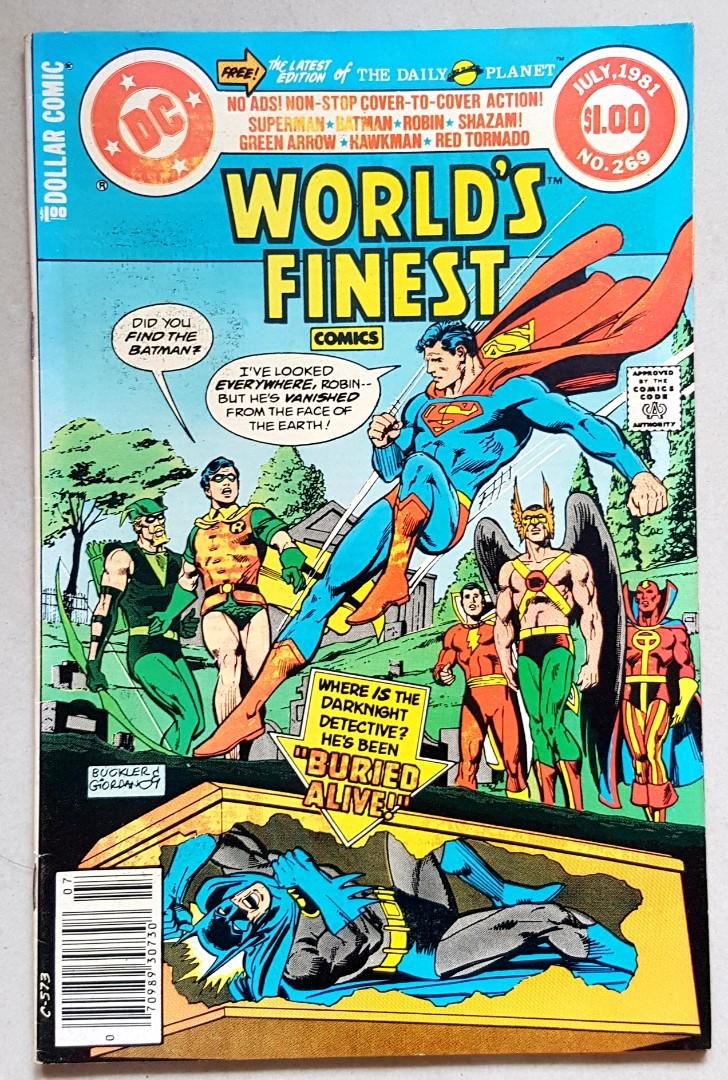 WORLD'S FINEST COMICS #269, Hobbies & Toys, Books & Magazines, Comics ...