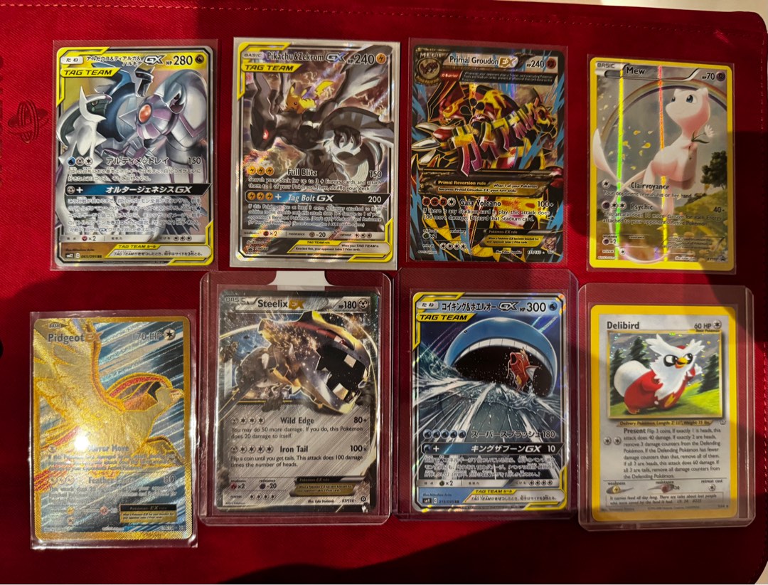 Pokemon TCG TAG TEAM PIKACHU ZEKROM MEGA EX PRIMAL GROUDON MEW AND MORE ...