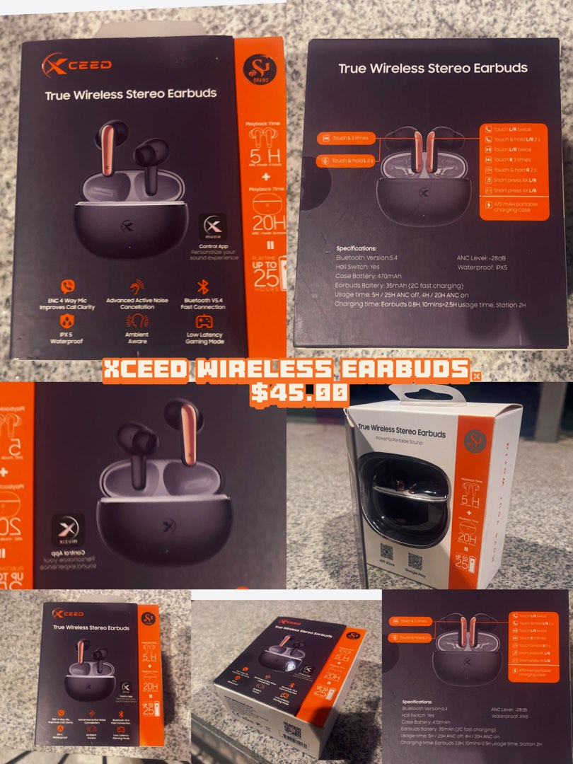 XCEED True Wireless Stereo Earbuds, Audio, Earphones on Carousell