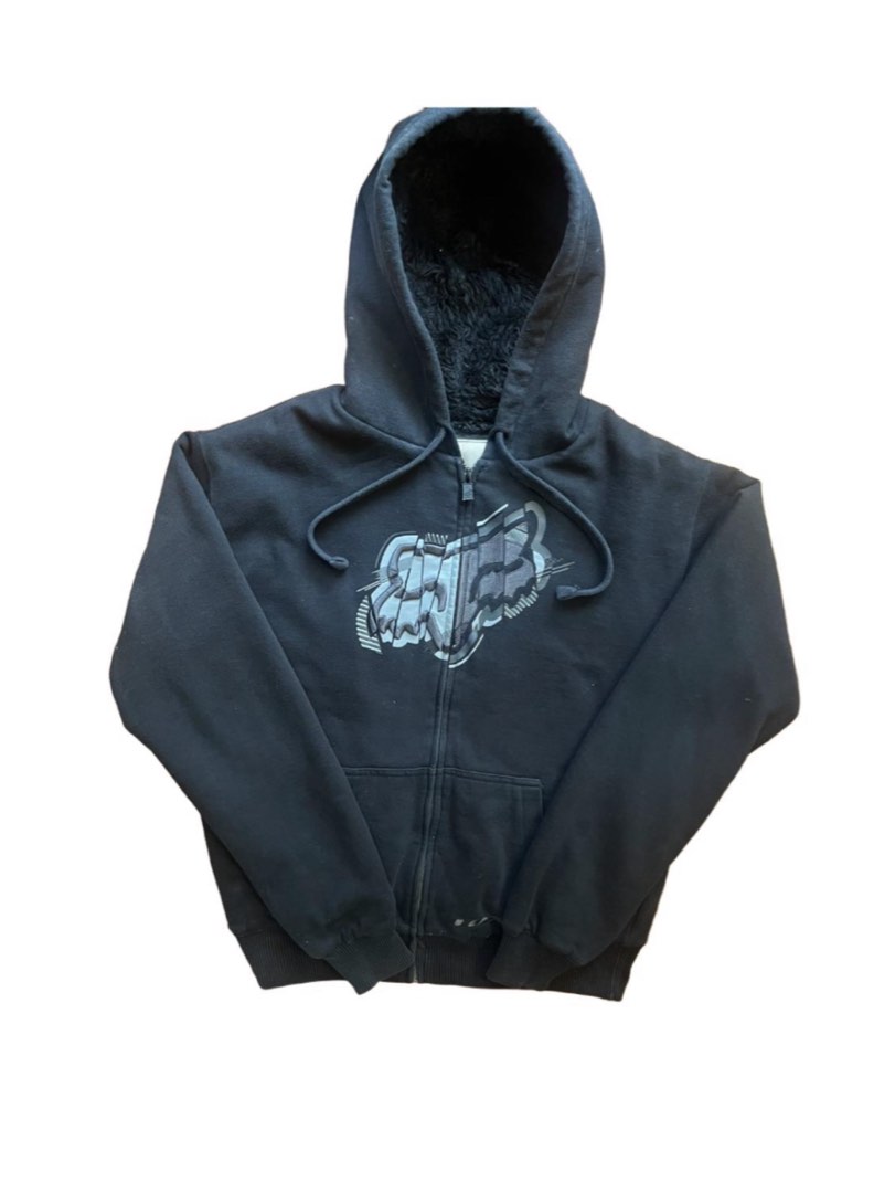 Y2K Fox Racing Sasquatch Hoodie, Men's Fashion, Coats, Jackets and ...