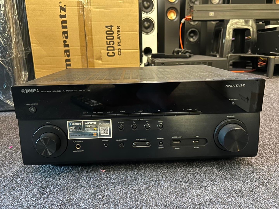 Yamaha RX-A760 Atmos AV Receiver (Used), Audio, Soundbars, Speakers ...