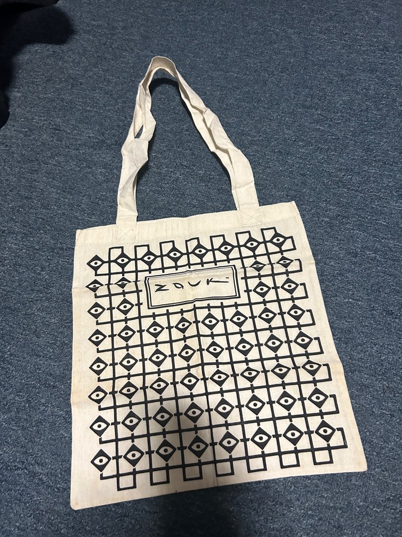ZOUK Tote Bag, Women's Fashion, Bags & Wallets, Tote Bags on Carousell