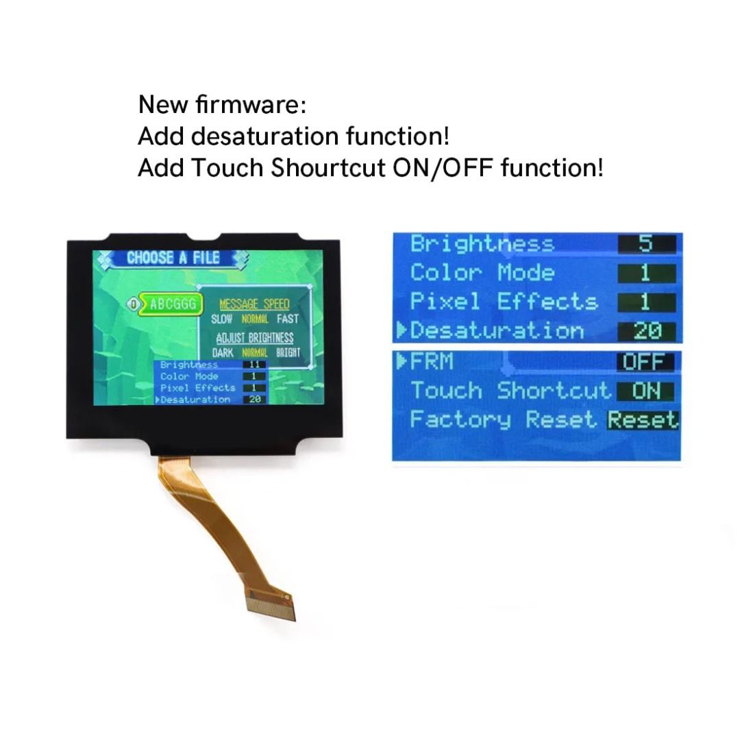 3.0 inch Drop in For Gameboy Advance SP GBA SP V5 IPS Mod Laminated ...