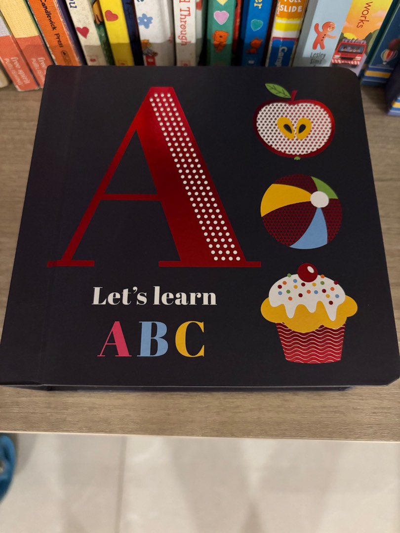 ABC ALPHABET thick board book, Hobbies & Toys, Books & Magazines ...