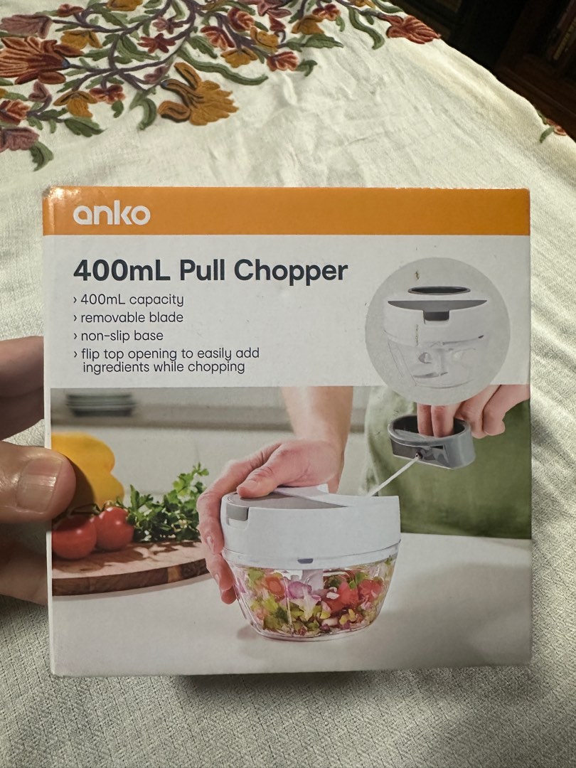 Anko 400ml Pull Chopper, Furniture & Home Living, Kitchenware ...