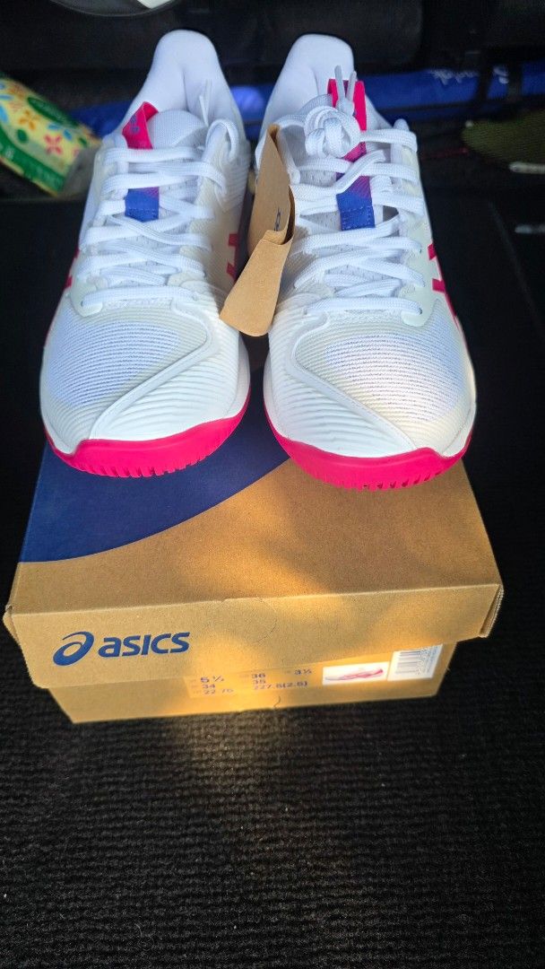 ASICS WOMEN SOLUTION SPEED FF, Fesyen Wanita, Sepatu di Carousell