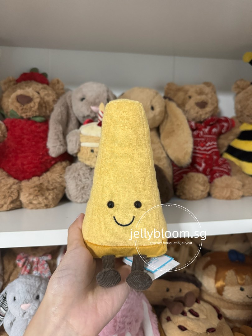 Authentic Jellycat Amuseables Parmesan, Hobbies & Toys, Toys & Games on ...