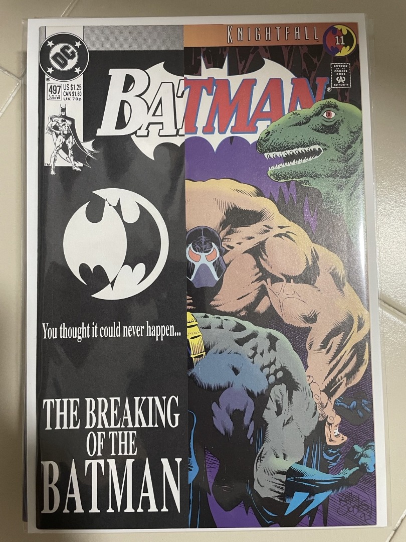 BATMAN #497 (DC COMICS), Hobbies & Toys, Books & Magazines, Comics ...